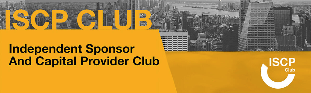 Independent Sponsors & Capital Providers Dealmakers Meeting 3 December 2020